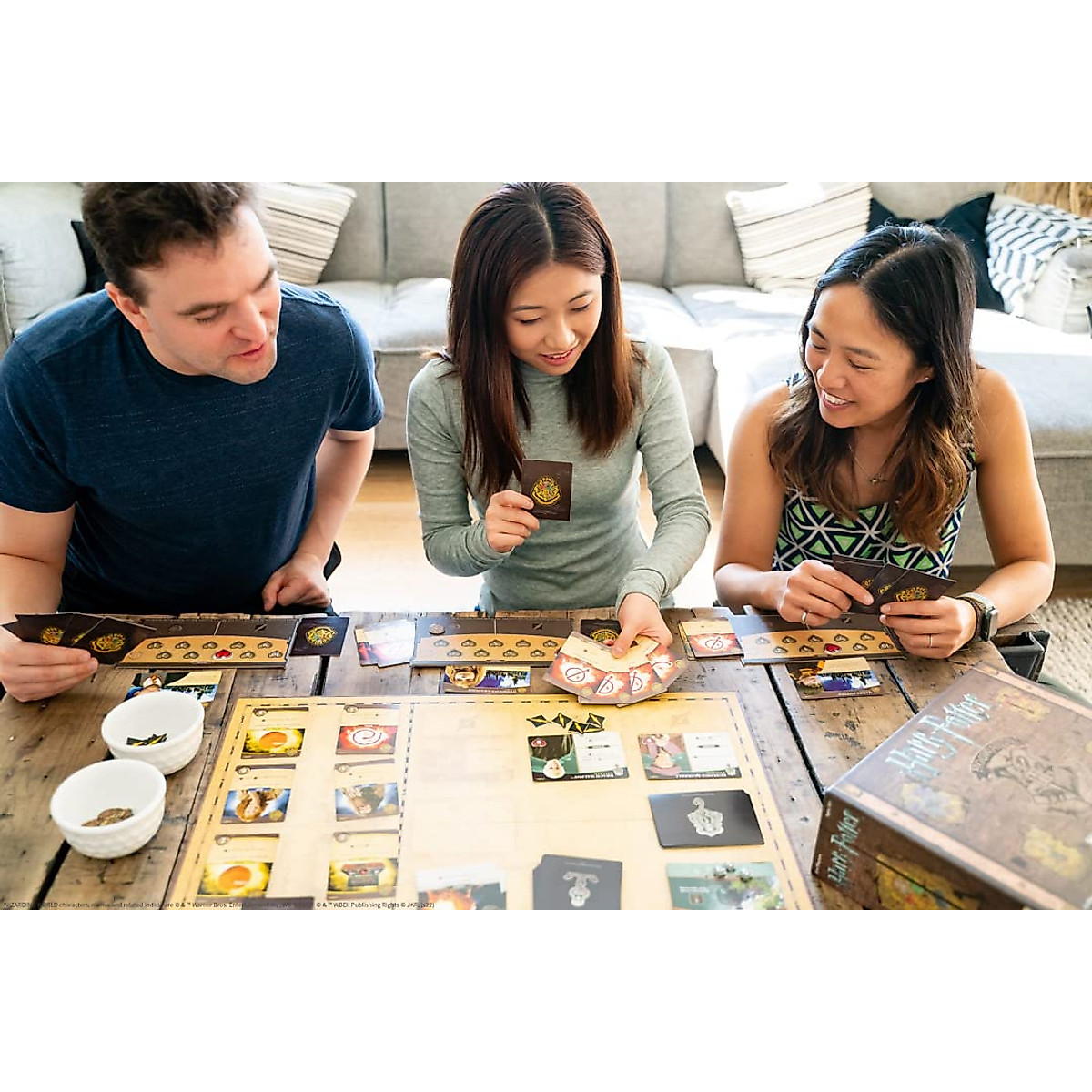 USAOPOLY Harry Potter Hogwarts Battle Cooperative Deck Building Card Game | Official Licensed Merchandise Board Great Gift for Fans Movie artwork For 132 months to 1188 months