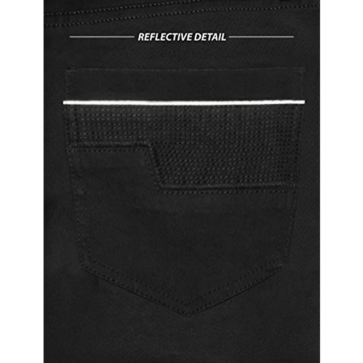 ETHANOL Mens Comfort Stretch Trousers with Practical Pocket Design Pants APL26131SK PK15R Black 38
