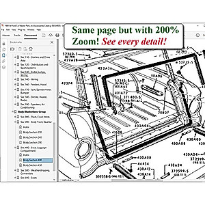 1960-1964 Ford Car Parts and Accessory Catalog (USB)