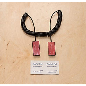 Remote Control Security Lock Leash Tether Anti-Theft for TV, DVD, Game Console, Blu-Ray