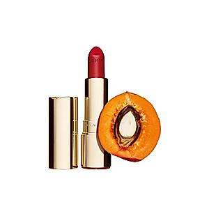 Clarins Joli Rouge Velvet Lipstick | Luminous, Matte Finish | Intense, Long-Lasting Color | Moisturizing | Organic Apricot Oil and Marsh Samphire Extract Deliver Skincare Benefits | 0.1 Ounces