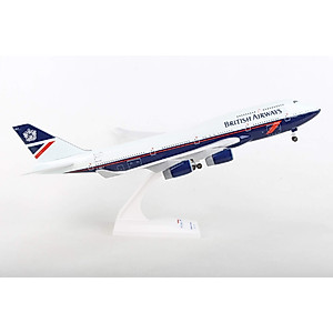 Skymarks Daron British 747-400 1/200 w/Gear Landor Livery 100 Years (SKR1030)