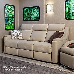 THOMAS PAYNE Heritage Series Theater Seating Collection Right Hand Recliner for 5th Wheel RVs, Travel Trailers and Motorhomes