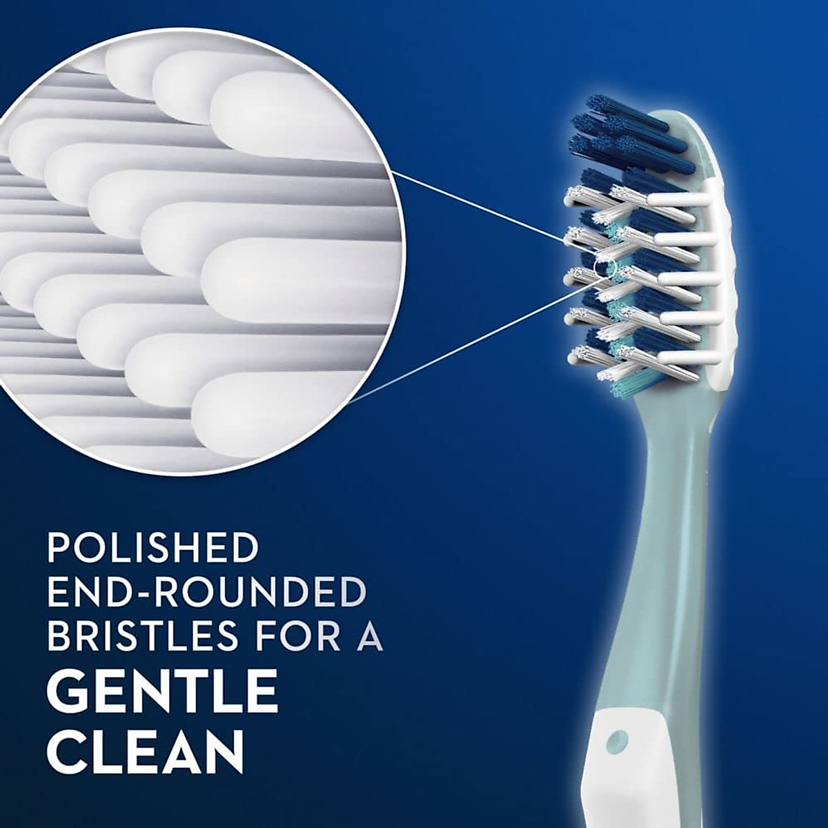 Oral-B CrossAction All In One Toothbrushes, Medium, 2 Count