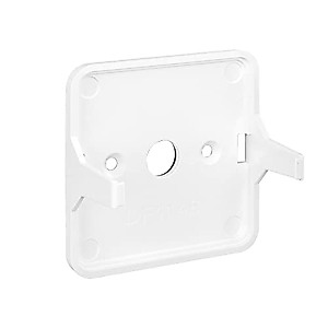 Koroao Adhesive Wall Mount for Lutron Caseta Smart Bridge, Compatible with Lutron Caseta L-BDG2/L-BDGPRO2 Adhesive or Screw Wall Bracket - Easy to Install (Not Compatible with PD-REP)