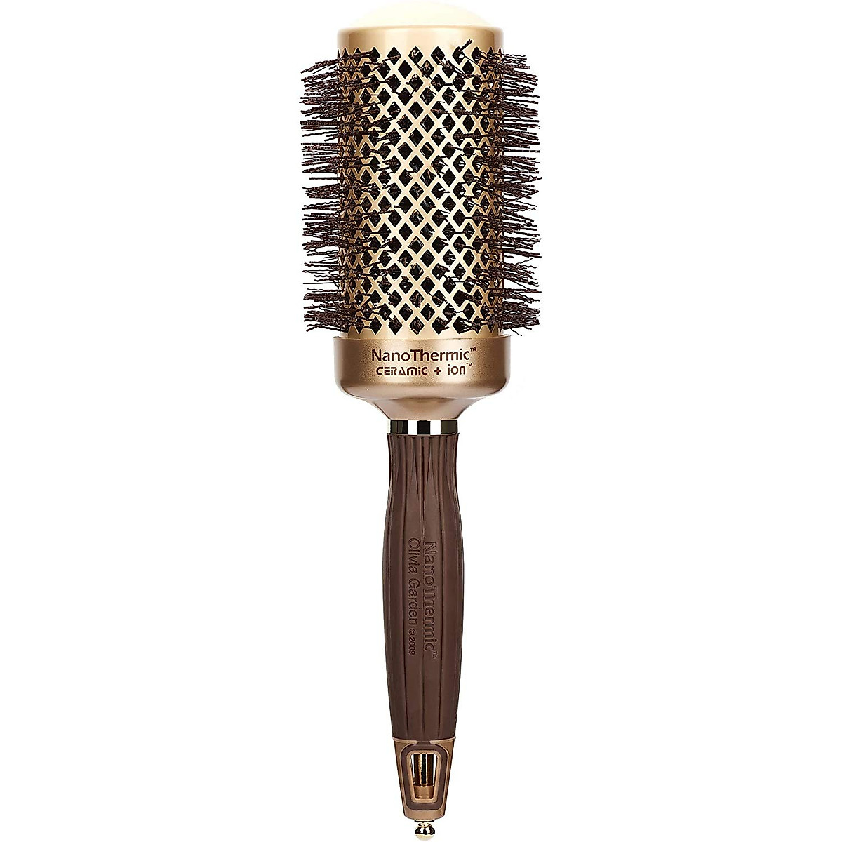Olivia Garden NanoThermic Ceramic + Ion Round Thermal Hair Brush NT-54 (2 1/8")