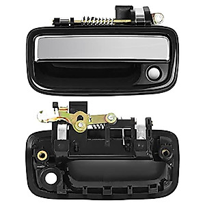 BINWUHI 2Pcs Outside Exterior Front Left Driver Side & Right Passenger Side Door Handles Compatible with 1995-2004 Toyota Tacoma, 2004-2012 Toyota Hilux, Replace 769MX, 768MX, 6922035030, 6921035030