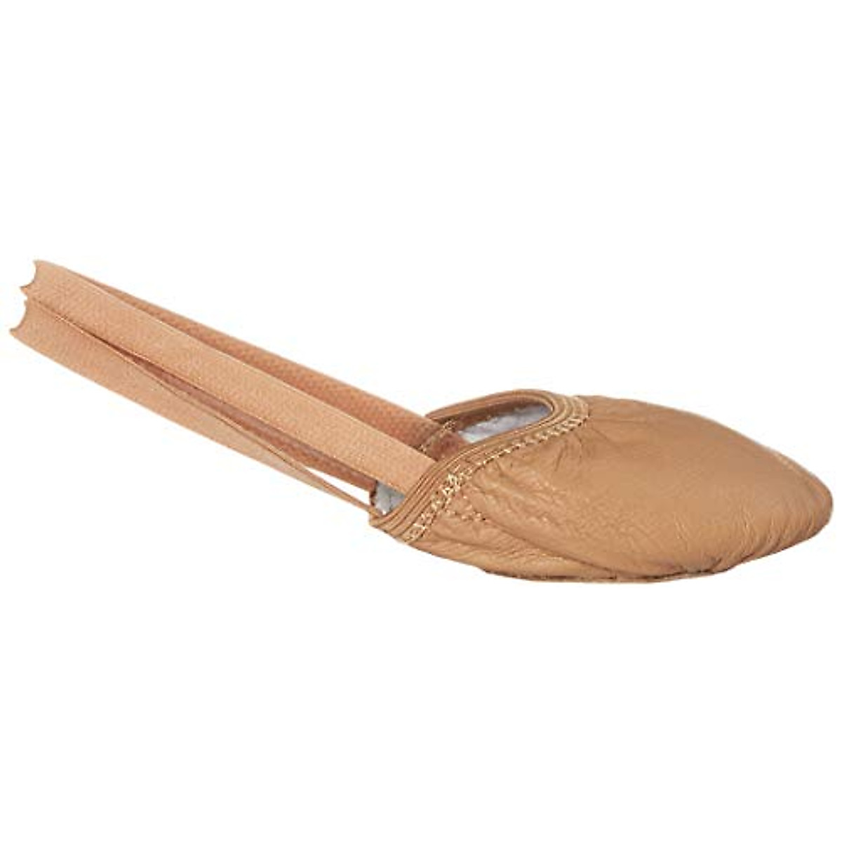 Dance Basix Leather Half Sole Dance Turner for Women, Men, Boys & Girls Tan