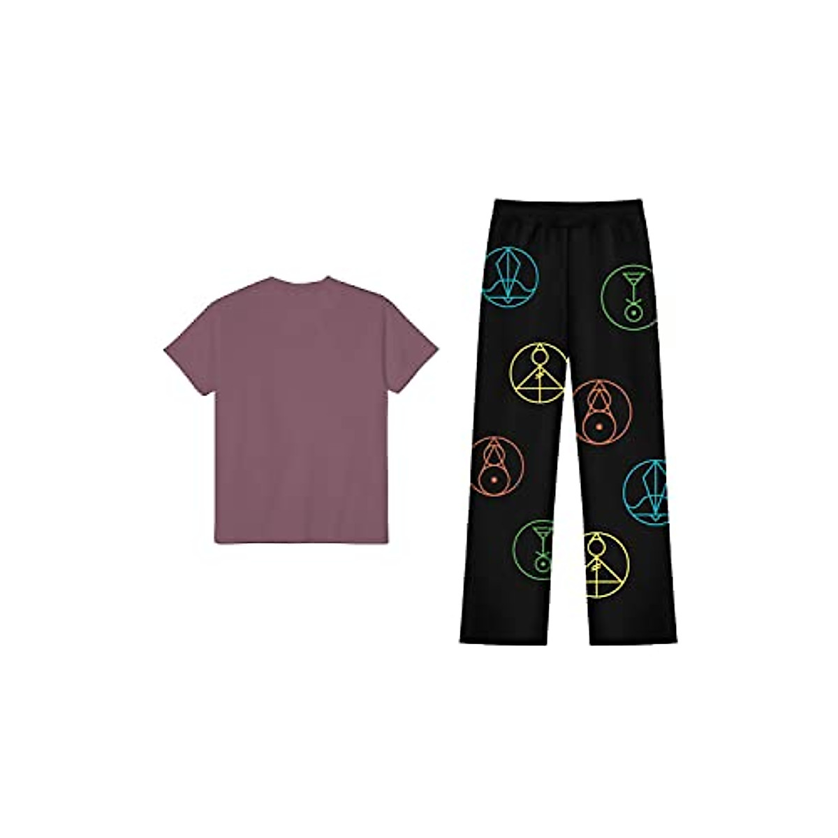 Finbald Adult The Owl House Titan Cosplay Shirt Pants Hoodie Papa Titan Halloween Full Set for Womens Mens