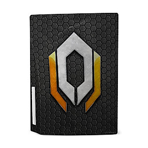 Head Case Designs Officially Licensed EA Bioware Mass Effect Cerberus Logo Graphics Vinyl Faceplate Sticker Gaming Skin Decal Cover Compatible With Sony PlayStation 5 PS5 Disc Edition Console