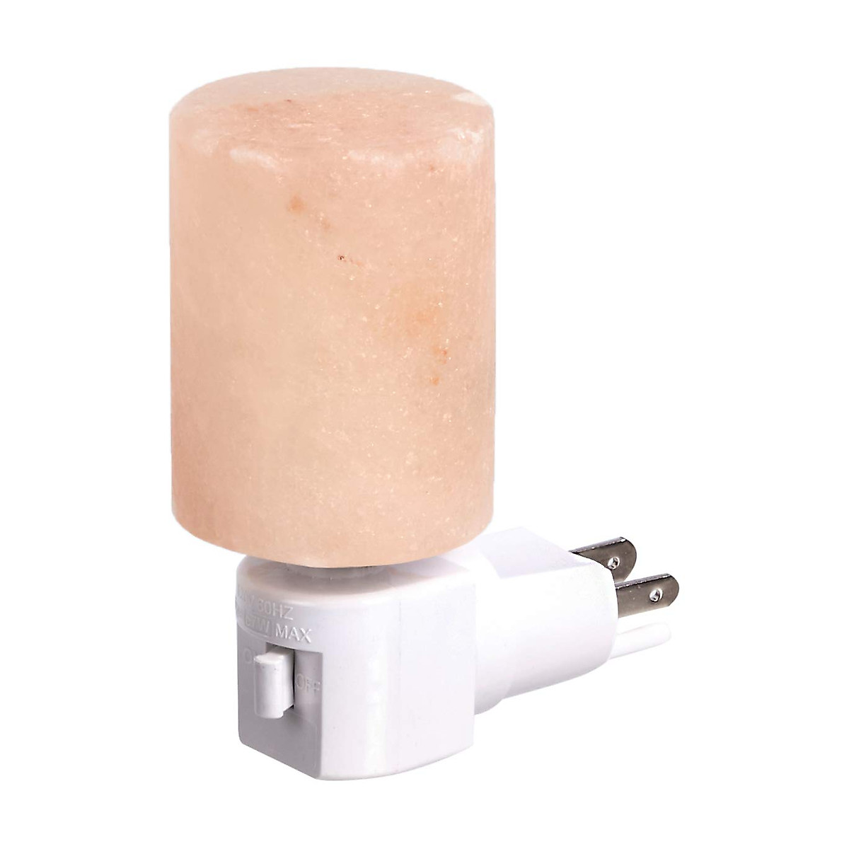 Amazon Basics Natural Himalayan Salt Plug-in Night Light - Cylinder Shape