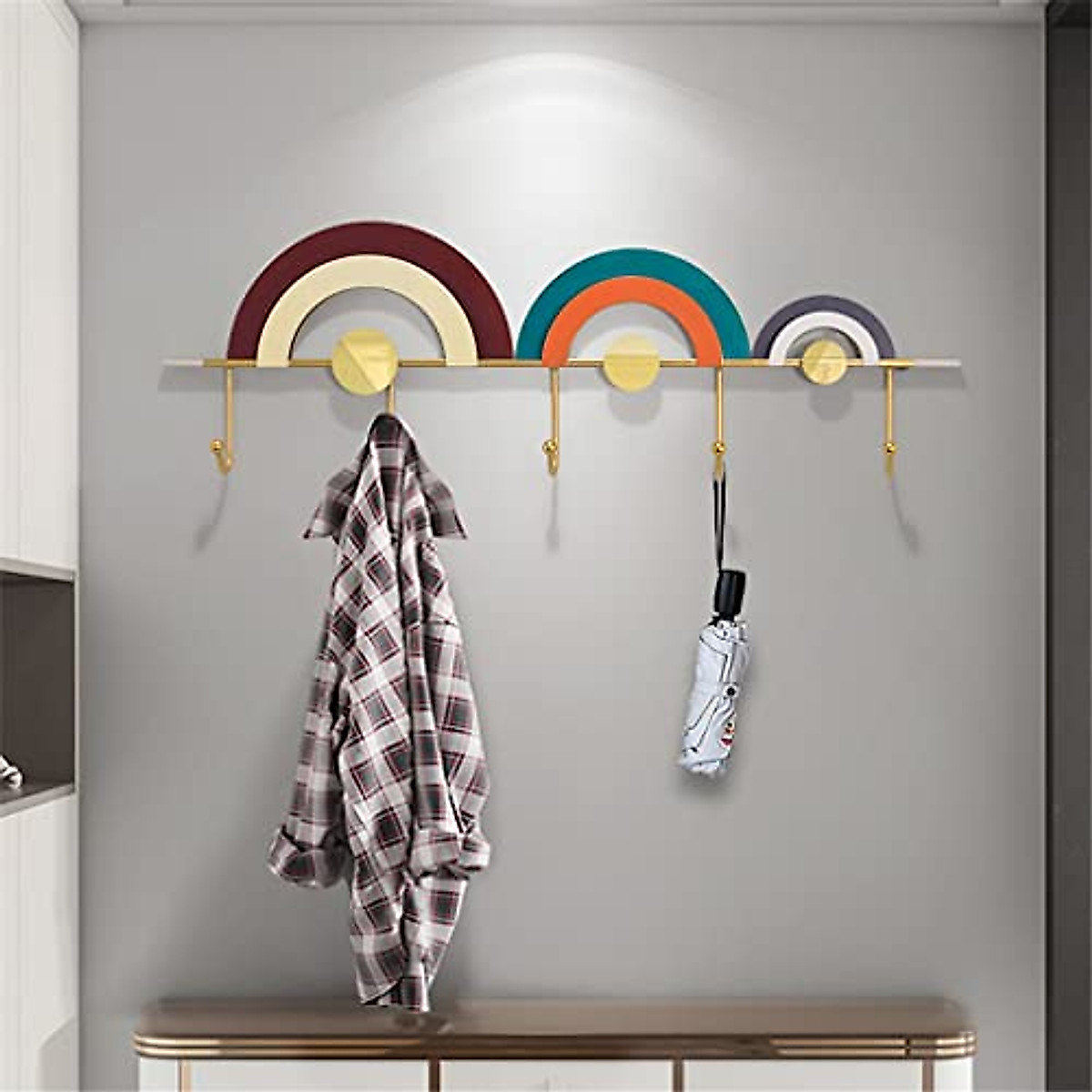 XDCHLK Creative Decoration Hooks Enter The Home Fashion Key Storage Hanger Coat Hook Wall Hanging