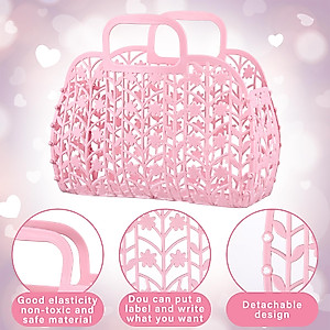 Dingion 26 Pcs Flower Girl Gifts Set with Jelly Bag Purse Straw Cup Sunglasses Hairpins Hair Ring Headpiece Accessory Flower Girl Proposal Gift Set for Wedding Bridal Engagement Party (Daisy Style)