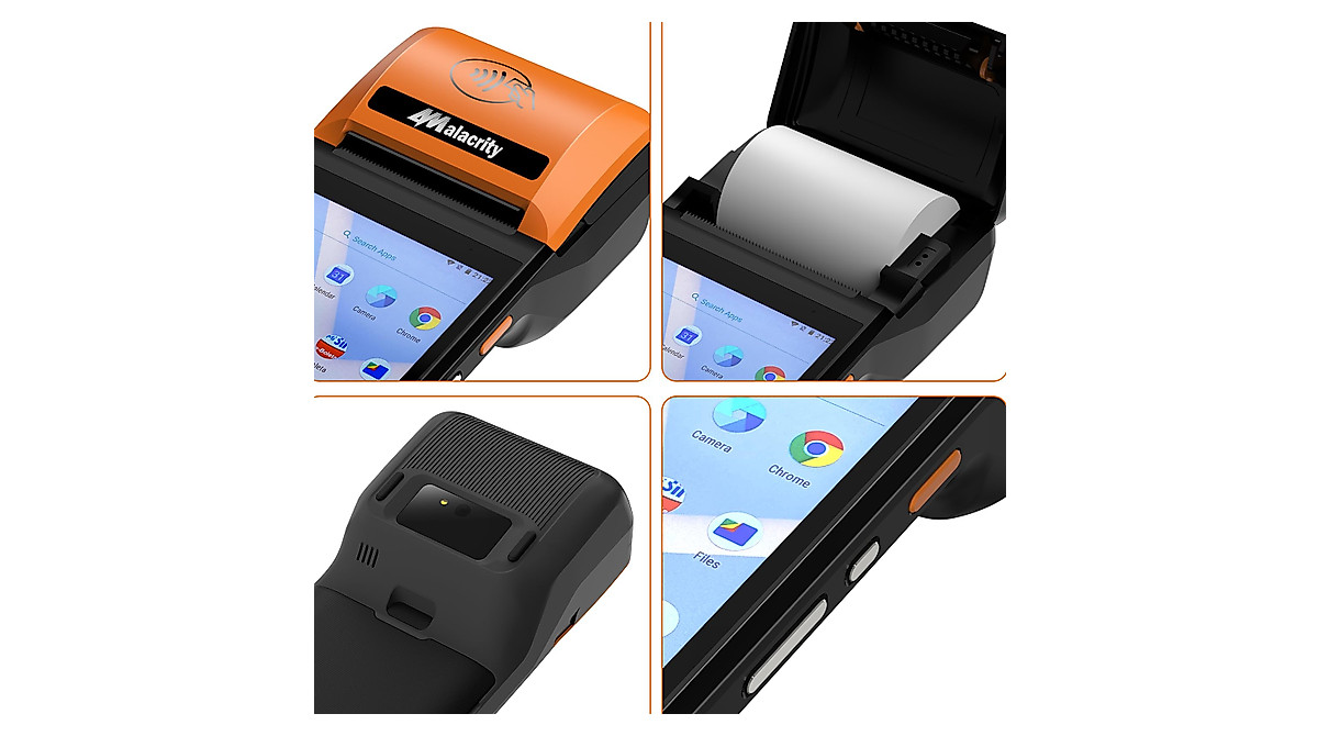 Alacrity Handheld POS Printer | 4G Bluetooth Thermal Printing