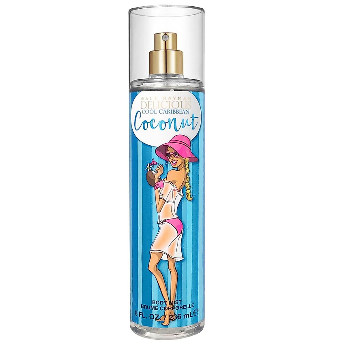 Delicious (Cool Caribbean Coconut) For Women 8.0 oz Body Spray By Gale Hayman