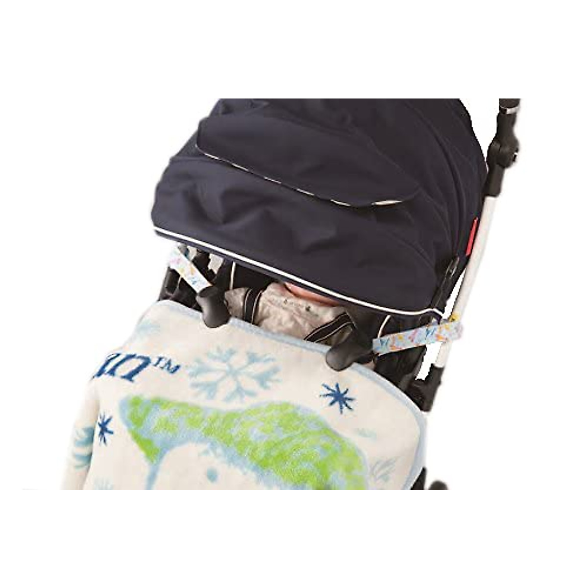 angelette Baby Stroller Clips/Blanket Clips … (Grey Elephant)