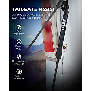 Orion Motor Tech Compatible with 15-23 F150 Tailgate Assist, Truck Tailgate Shock Compatible with 2015 2016 2017 2018 2019 2020 2021 2022 2023 Ford F-150 XL XLT Platinum Raptor King Ranch