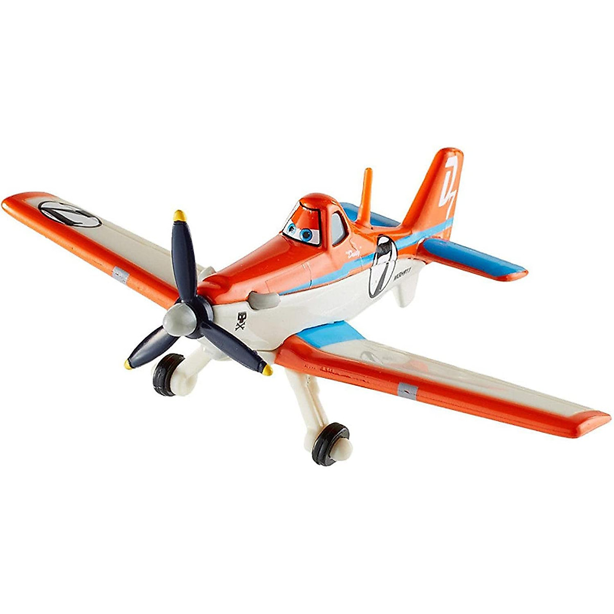 secxifeo Pixar Planes No.7 Dusty Crophopper 1:55 Metal Diecast Educational Toys Planes Model 1