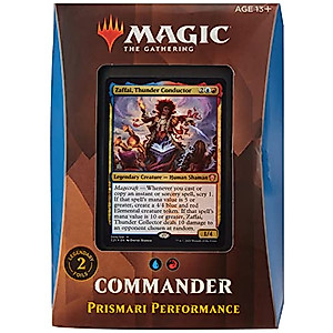 Magic: The Gathering Strixhaven Commander Deck – Prismari Performance (Blue-Red)