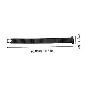 Toddmomy Bike Strap Trunk Bicycle Bike Rack Strap on Bikes Cargo Fixed Rope Luggage Rubber Strap Rubber Multi-use Straps Cargo Straps The roof Rubber Band Wheel Single Frame Suitcase Eraser