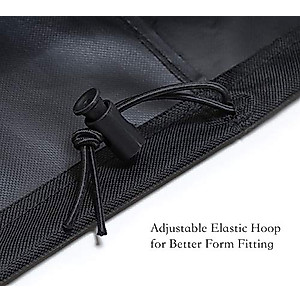 Zipcase 22 Inch Table Top Griddle 600D Heavy Duty Waterproof BBQ Cover with Elastic Hoop, Compatible with Blackstone 22 Inches Table Griddle Only Without Griddle Hood