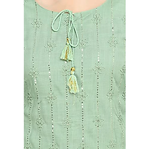 AnjuShree Choice Women Indian Top Cotton Kurti Palazzo pant for women Tunic top