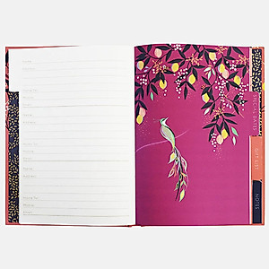 Portico Designs LTD Sara Miller London - Orchard Collection, 6 x 8-Inch, Address Book