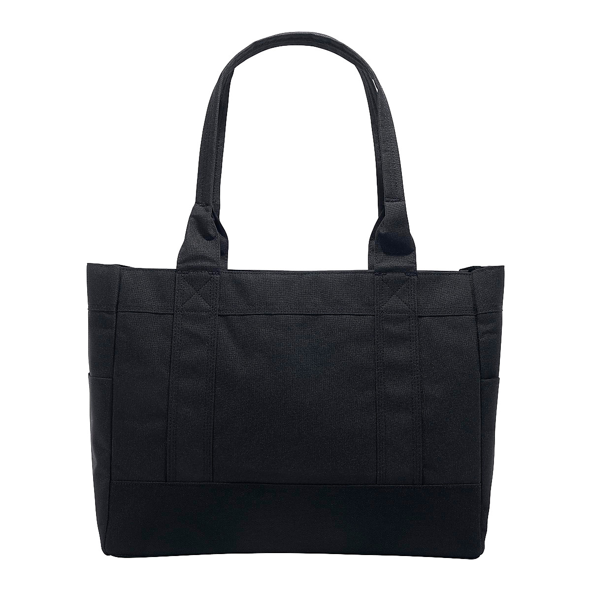 Carhartt Zip, Durable Water-Resistant Bag with Zipper Closure, Horizontal Tote (Black)