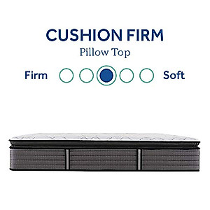 Sealy Response Premium 14-Inch Cushion Firm Euro Pillow Top Mattress, California King, Made in USA, 10 Year Warranty