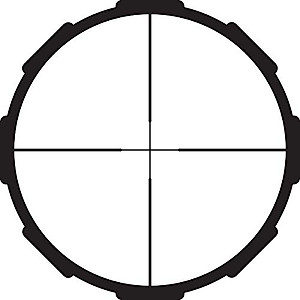 Crimson Trace 3-9x40mm 1 Series Mid-Range Sport Riflescope with SFP, Duplex Reticle and Scope Rings for Hunting, Shooting and Outdoor