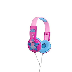 Peppa Pig Kids Safe Over The Ear Headphones HP2-03708 | Kids Headphones, Volume Limiter for Developing Ears, 3.5MM Stereo Jack, Recommended for Ages 3-9, by Sakar