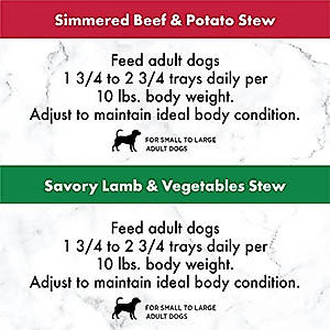 NUTRO Natural Grain Free Adult Dog Wet Food Cuts in Gravy Variety Pack of Beef, Lamb, Chicken, and Turkey Recipes, 3.5 oz. Trays (Pack of 36)