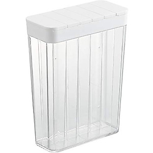 Yamazaki Home Tower Grain Container food storage and organization sets, One Size, White