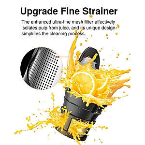 Juicer Machines, Vividmoo Masticating Juicer machines with 3-Inch Wide Chute, 2-Speed Modes & Reverse Function, Powerful Fruit Cold Press Juicer, Dishwasher Safe Slow Masticating Juicer