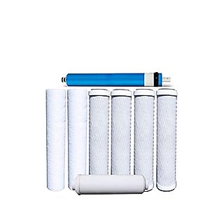 Universal 5-Stage Under Sink Reverse Osmosis Annual Replacement Filter Kit by Complete Filtration Services