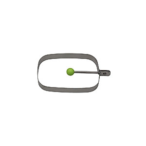 Egg Rings, Stainelss Steel Egg Cooking Rings, Rectangle Crumpet Ring Mold, Pancake Mold For Frying Eggs And Omelet(S)