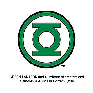 Green Lantern Classic Logo Stainless Steel Tumbler 20 oz Coffee Travel Mug/Cup, Vacuum Insulated & Double Wall with Leakproof Sliding Lid | Great for Hot Drinks and Cold Beverages