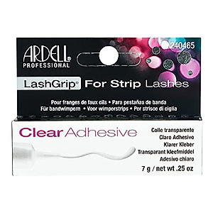 Ardell Lashgrip Strip Adhesive, Clear, 0.25 Ounce