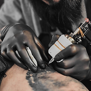 Wostar Black Vinyl Gloves Small 50 Pack 3 Mil Powder Latex Free Disposable Exam Gloves For Food Service Kitchen Cleaning Gloves