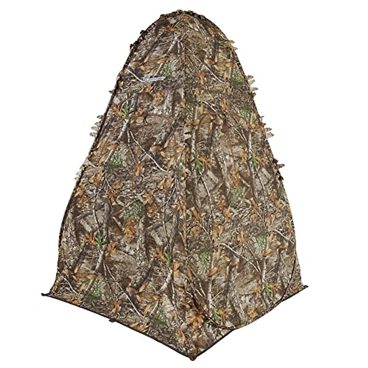 Ameristep Outhouse Lightweight Durable Hunting Spring Steel Mossy Oak Break-Up Country Ground Blind - 1 Hunter Concealment - Easy Setup & Takedown