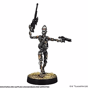 Atomic Mass Games Star Wars: Legion IG-Series Assassin Droids Operative Expansion - Tabletop Miniatures Game, Strategy Game for Kids and Adults, Ages 14+, 2 Players, 3 Hour Playtime, Made