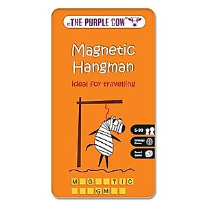 Magnetic Travel Game of Hangman -Car Games , Airplane Games and Quiet Games