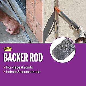 M-D Building Products 71480 1/2-Inch by 20-Feet Backer Rod, Gray