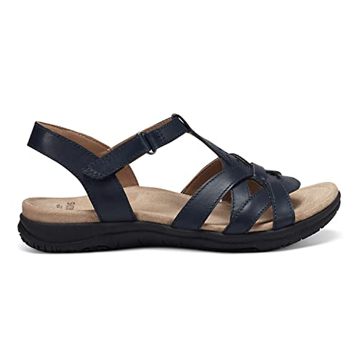 Earth Origins Women’s Sylvie Sandals for Casual and Everyday - Navy - 9.5