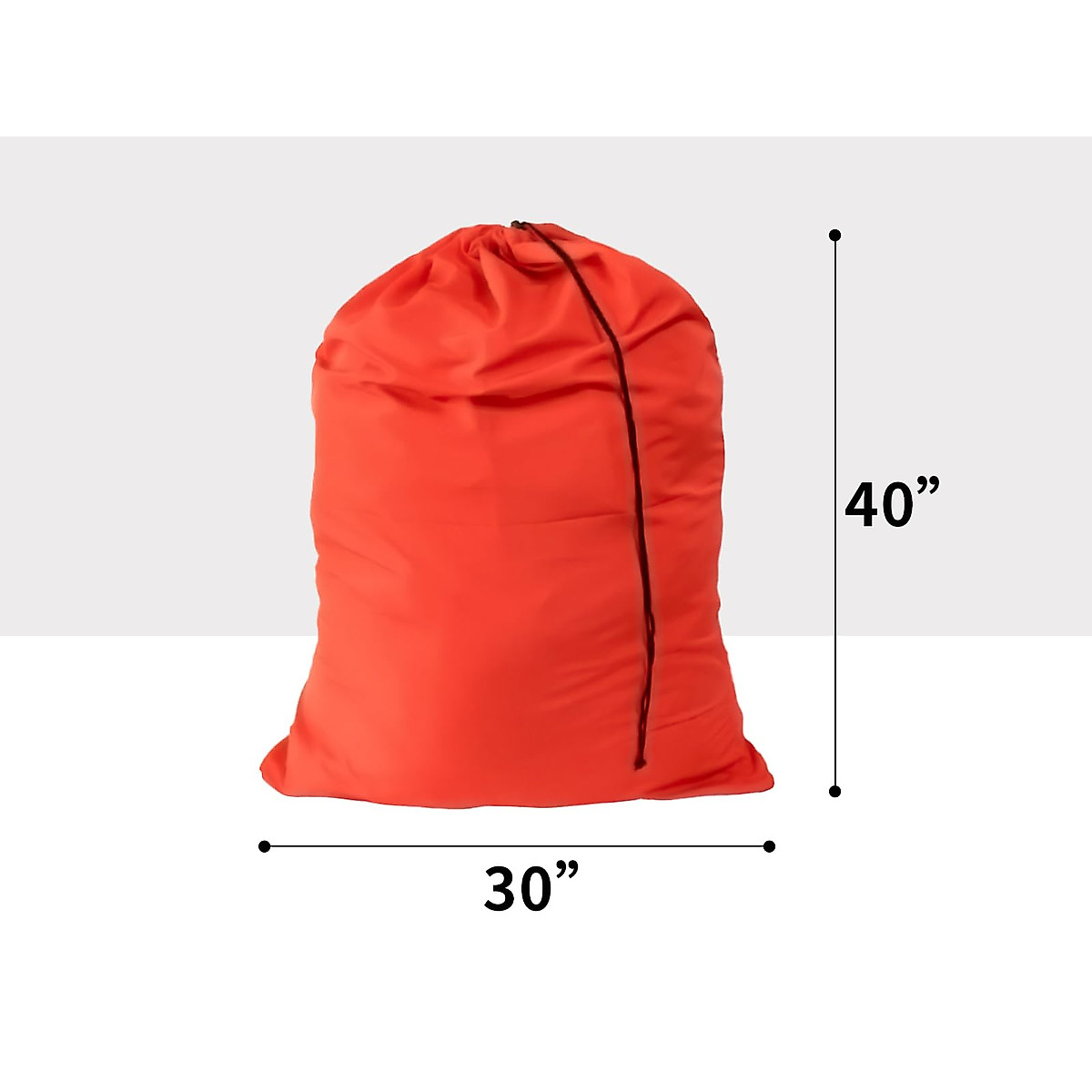 YETHAN Extra Large Laundry Bag 6 Pack, Varied Colors, Travel Laundry Bags with Drawstring Closure, 30"x40", for college, dorm and apartment dwellers (6PCS)