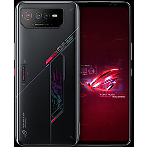 Asus ROG Phone 6 5G 512GB 16GB RAM Factory Unlocked (GSM Only No CDMA - not Compatible with Verizon/Sprint) Global Version - Black
