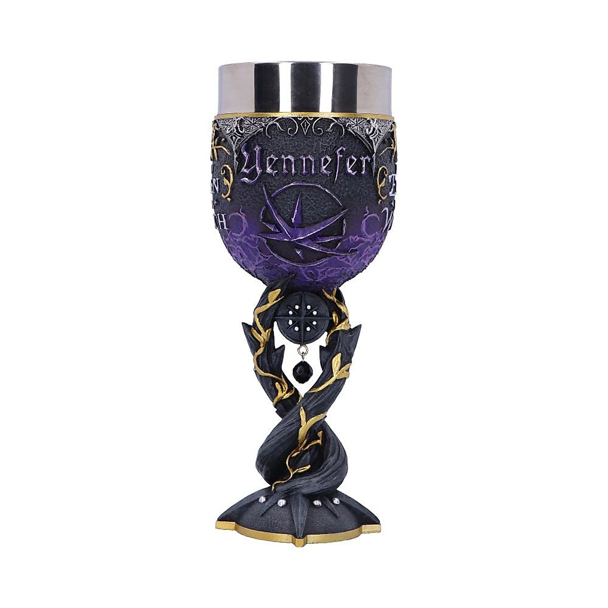 Nemesis Now Officially Licensed The Witcher Yennefer Goblet 19.5cm, Black