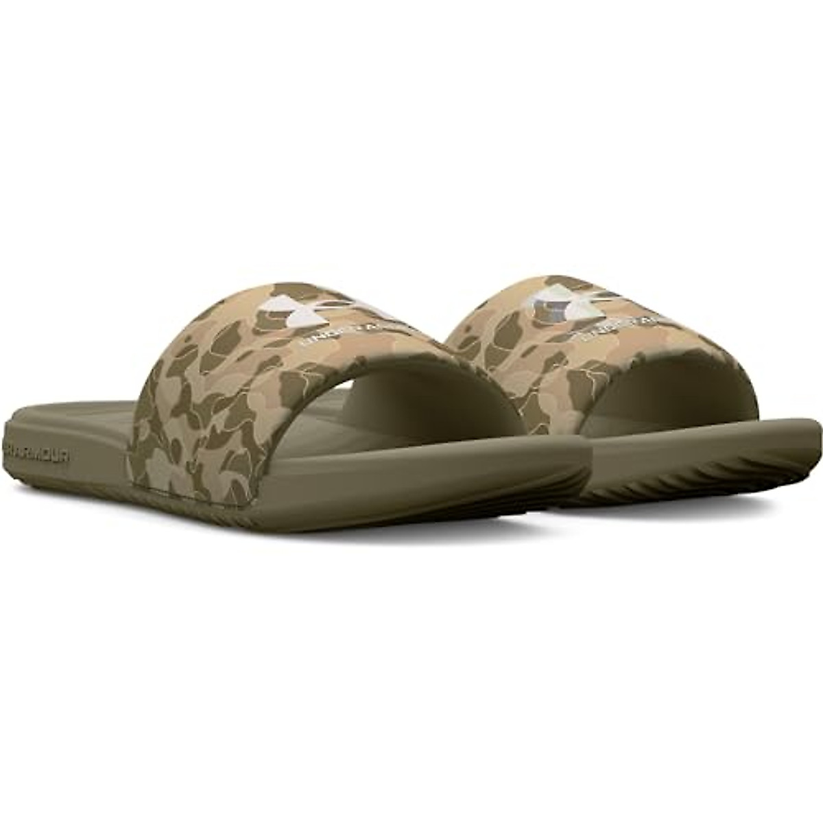 Under Armour Men's Ansa Graphic Fixed Strap, (201) Federal Tan/Federal Tan/White Clay, 11, US