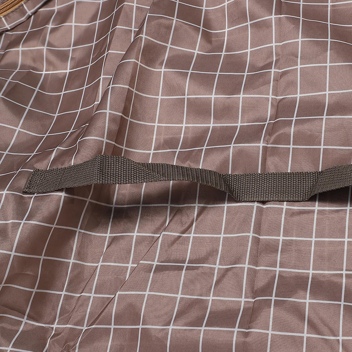 Yosoo 6 inch Memory Foam Folding Mattress with Storage Bag, Full Size Portable Trifold Topper (208 * 160 * 38cm)