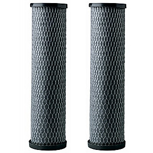 Omnifilter Standard T01 Omni TO1 Whole House Replacement Under Sink Water Filter Carbon Wrapped Cartridge (2-Pack) Chlorine Taste Odor Sediment TO1 T01 (Twin Pack) Water Filter Newest Model